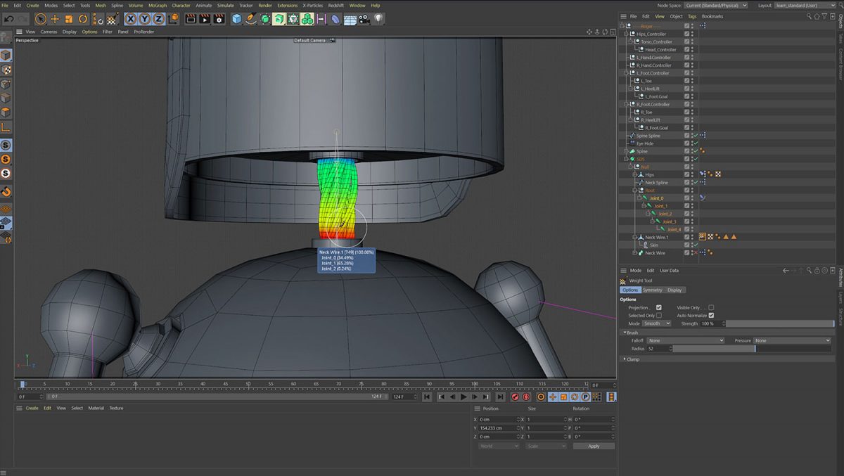 learn. Intro to Character Rigging in C4D • helloluxx