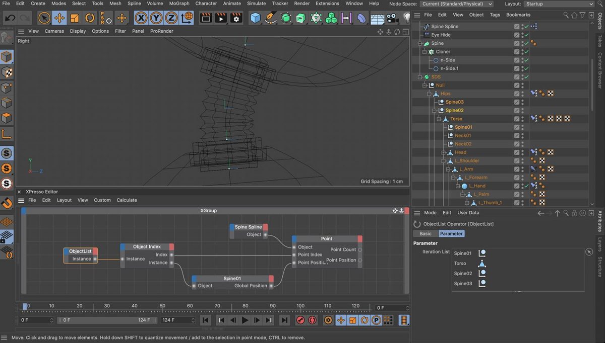 learn. Intro to Character Rigging in C4D • helloluxx