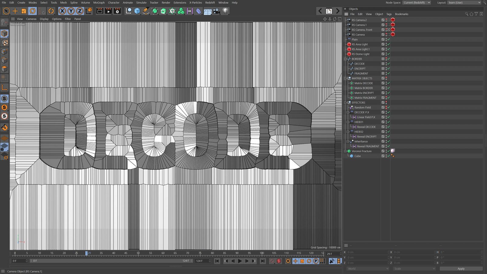 learn. C4D Mograph Techniques 03 • helloluxx