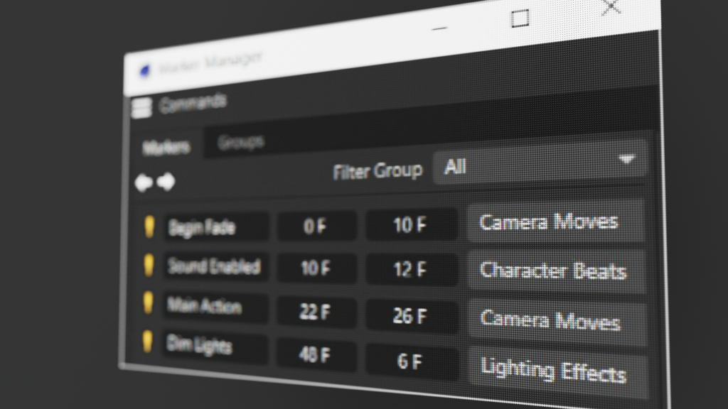 Marker Manager for Cinema 4D • helloluxx